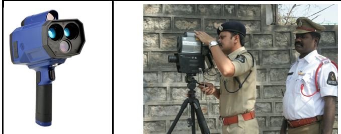 Speed Gun Radar with Camera for Traffic Police AT 10WC
